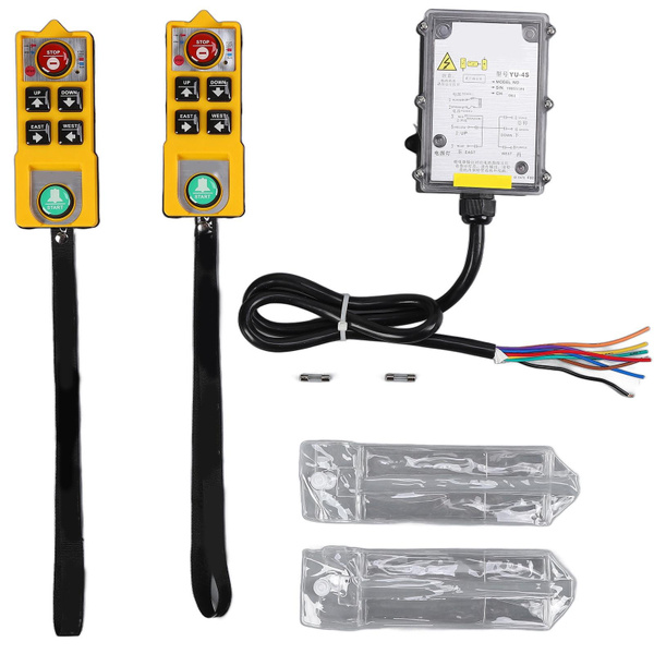 Crane Remote Control Hoist Controller 2 Key Switch 3 Proofing ...