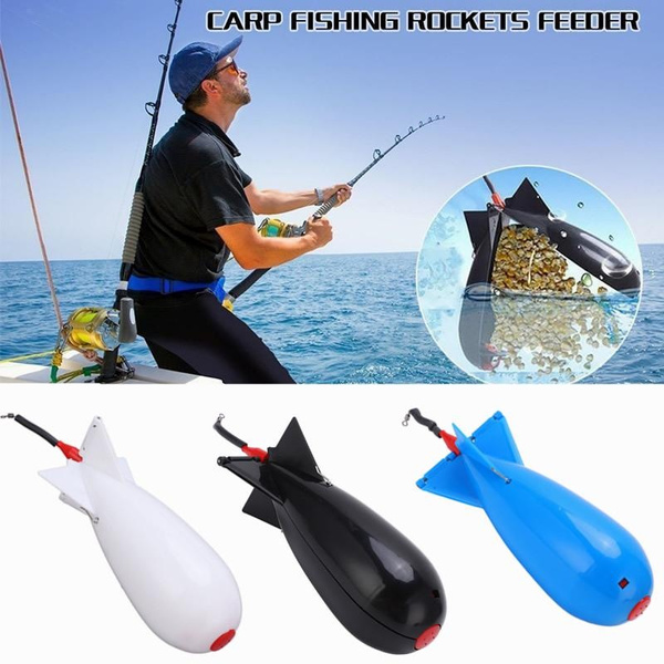 Bait Feeder Carp Feeder Floating Thrower Bomb Floating Lure Bait Feeder ...