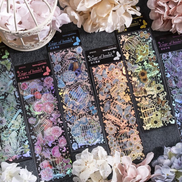 6 DIY stickers 2 pieces into the Spirit cage Dream butterfly series ...