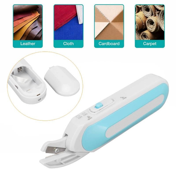 Rechargeable Cordless Electric Scissors Anti-Self-Starting Safety ...