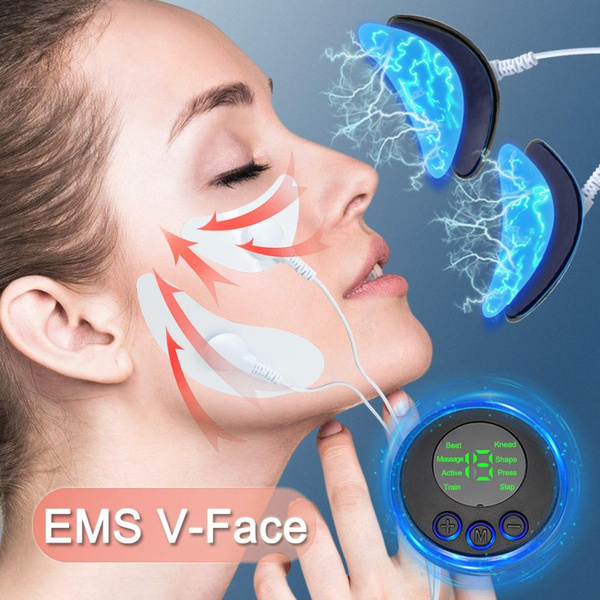 Facial Massager Facial Muscle Stimulator Facial Lifting Pulse Electric ...