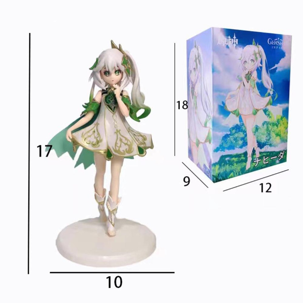 17cm Genshin Impact Nahida Anime Figure Lesser Lord Kusanali Action ...