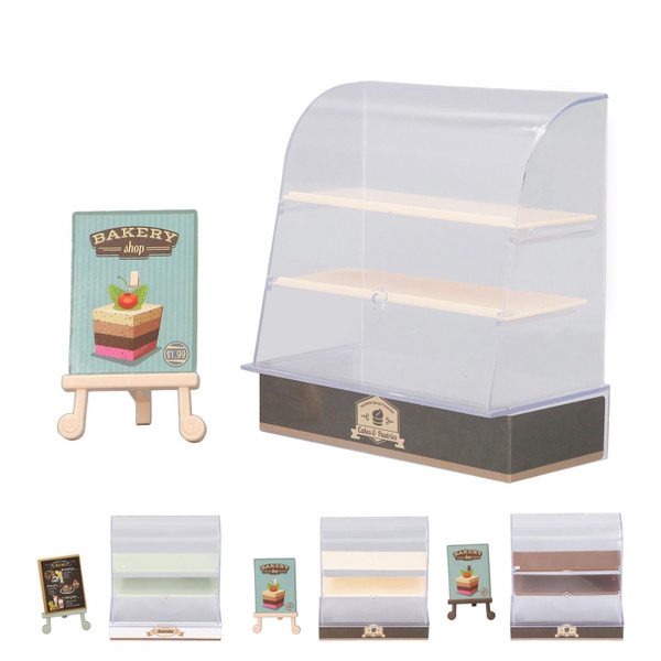 Create A Sweet Miniature World With The 1:12 Dollhouse Cake Cabinet DIY ...