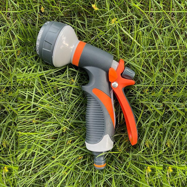 8 Function Water Gun High Pressure Spray Gun Garden Plant Flower Lawn ...