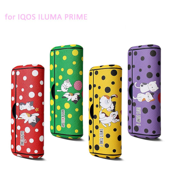 Fashion for IQOS ILUMA Prime Case 8 Colors PU Magnetic Protective Cover ...
