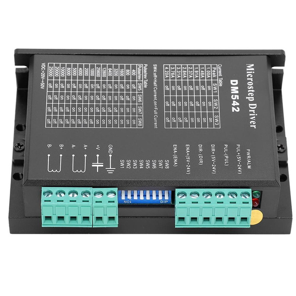 Microstep Driver, 2‑Phase High Subdivision PWM Current Control DM542 ...