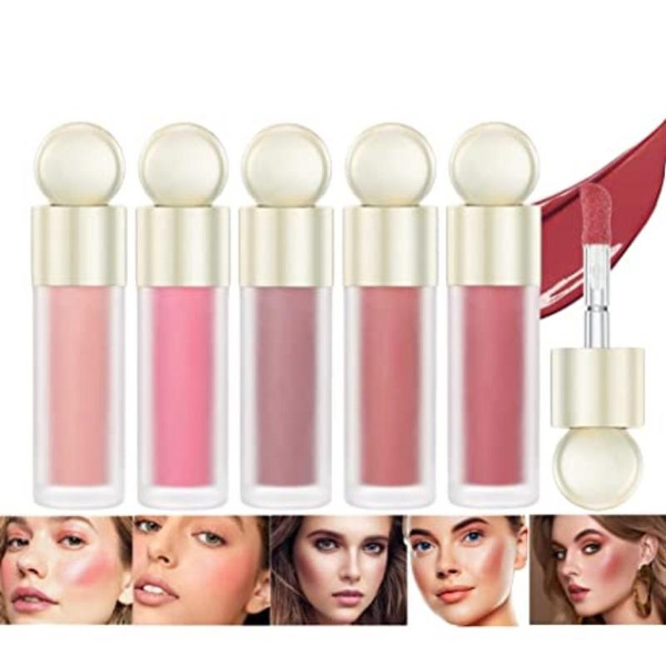 Liquid Blush Velvet Matte Blusher Face Pigment Beauty Cream Cheek Tint ...