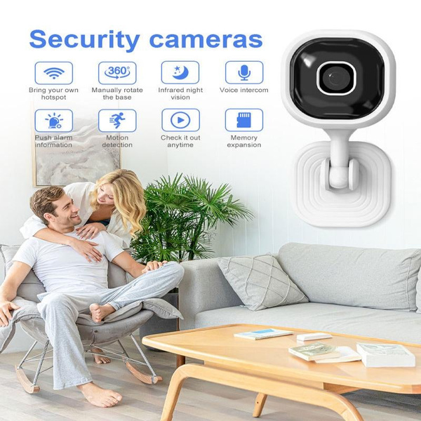Mini A3 Compact Indoor Plug-in Smart Security Camera 1080p HD Video ...