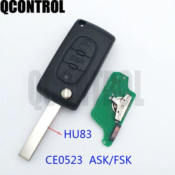 Remote Car Key 3 Buttons for PEUGEOT 807 407 308 307 207 CC SW Expert ...