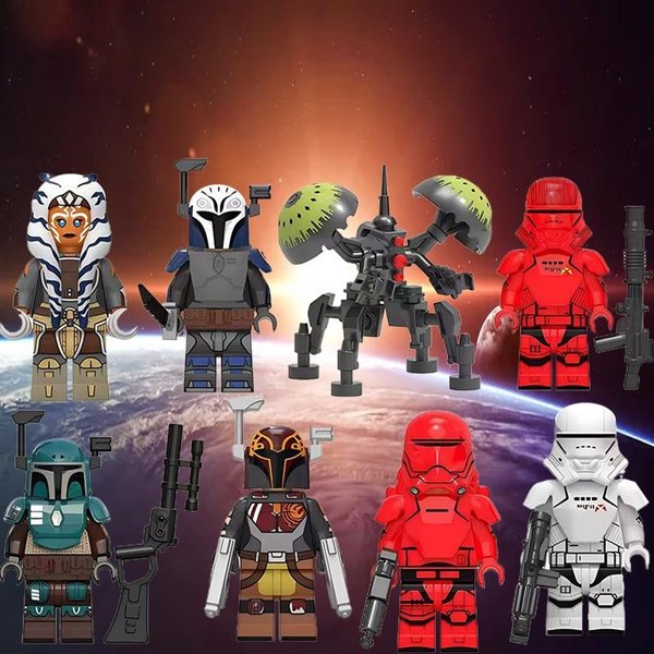 Star Wars Mandalorian Army of Boca Soldiers Build Your Own Iconic ...
