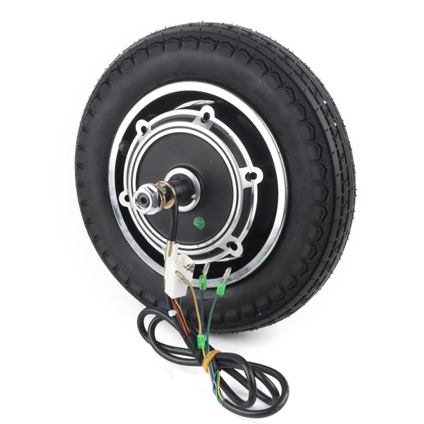 350W Scooter Tire Motor, -type Hub Motor, Aluminium Alloy Brushless for ...