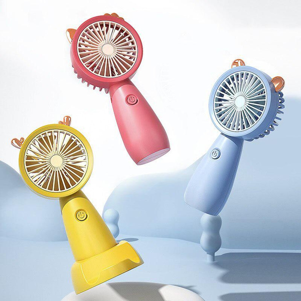 USB Handheld Small Electric Fan Summer Student Desktop Portable ...