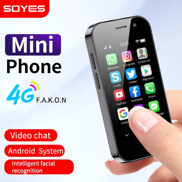 SOYES XS14 Super Mini Mobile Phone 4G LTE 3GB 64GB Android 9.0 Quad ...
