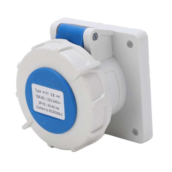 Motorhome Socket 3 Cores 2P+E Industrial Socket for Chemical Industry ...