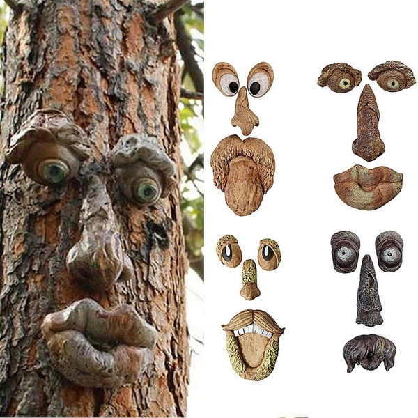 Funny Old Man Tree Face Hugger Garden Art Outdoor Tree Amusing Old Man ... Funny Old Man Tree Face Hugger Garden Art Outdoor Tree Amusing Old Man ...