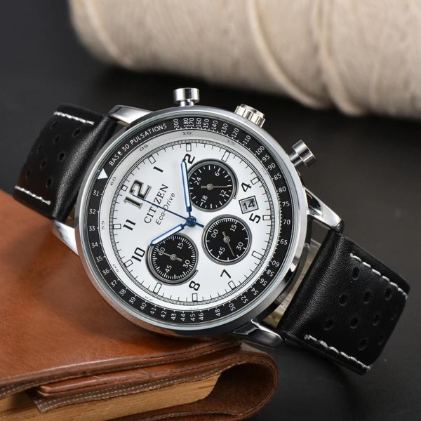 Japanese Style Men's Water Ghost Quartz Watch with Steel Band ...