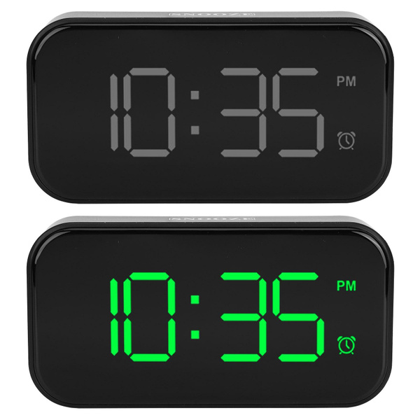 Portable LED Digital Clock Digital Touch Clock for Living Room/bedroom ...