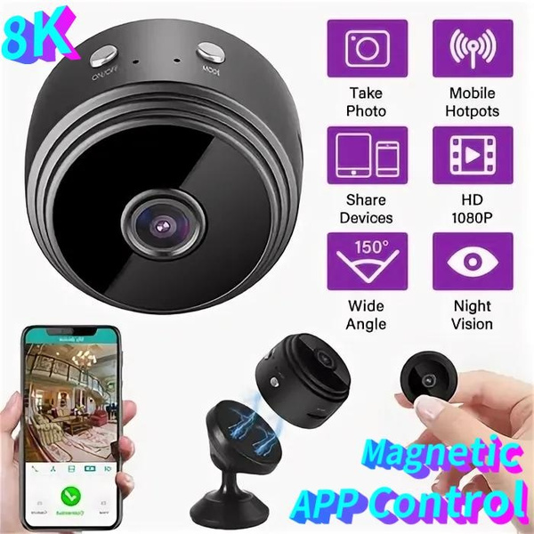 2023 The Best 4K Camera Mini WiFi Spy Camera 1080P HD Wireless Hidden ...