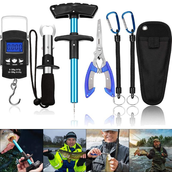 1 Set Fish Hook Remover Tools Kit Include 1 Piece Handheld Digital Fish ...