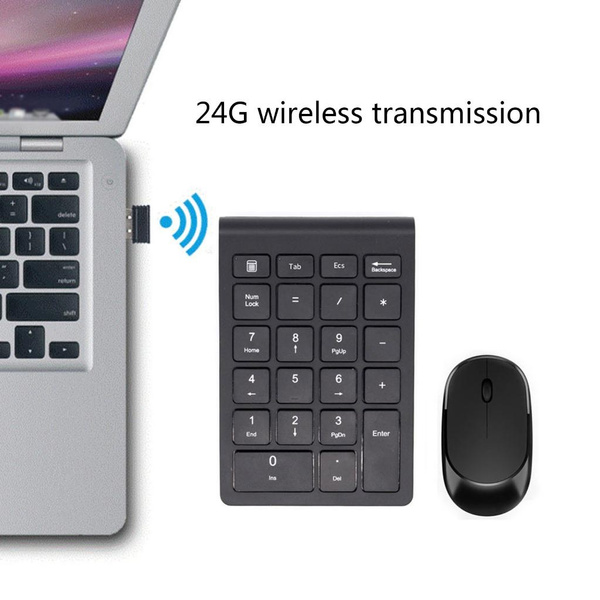 22-Key Numeric Keypad and Mute Mouse Set Wireless Keyboard with USB ... 22-Key Numeric Keypad and Mute Mouse Set Wireless Keyboard with USB ...