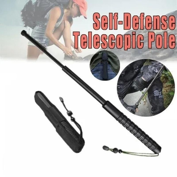 2023 Newest Portable Pocket Self Defense Telescopic Stick Whip ...