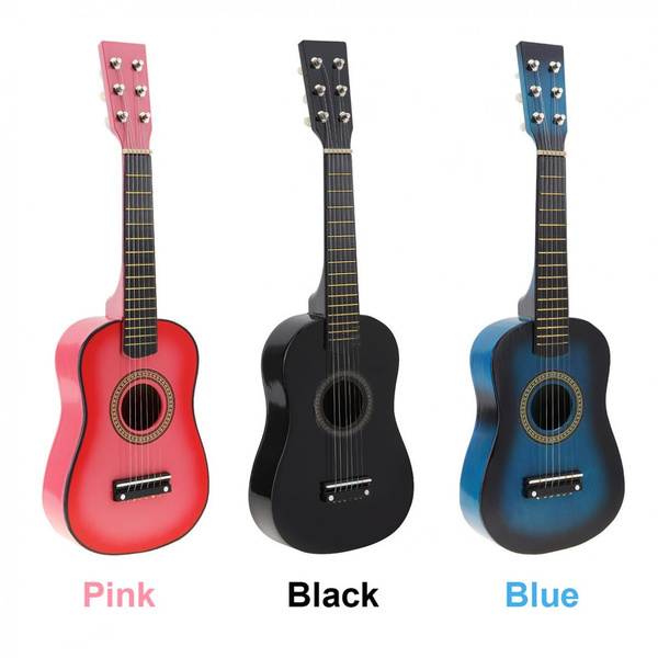 23 Inch Basswood Acoustic Guitar With Guitar Pick Wire Strings for ...