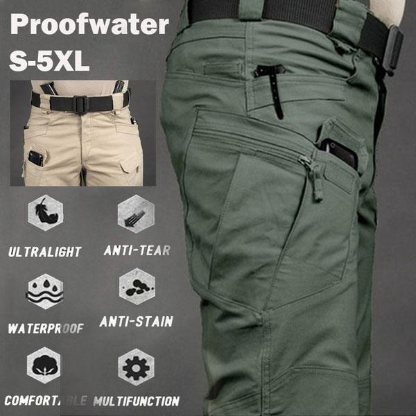 2024 New Men's Casual Waterproof Outdoor Trekking Tactical Trousers ...