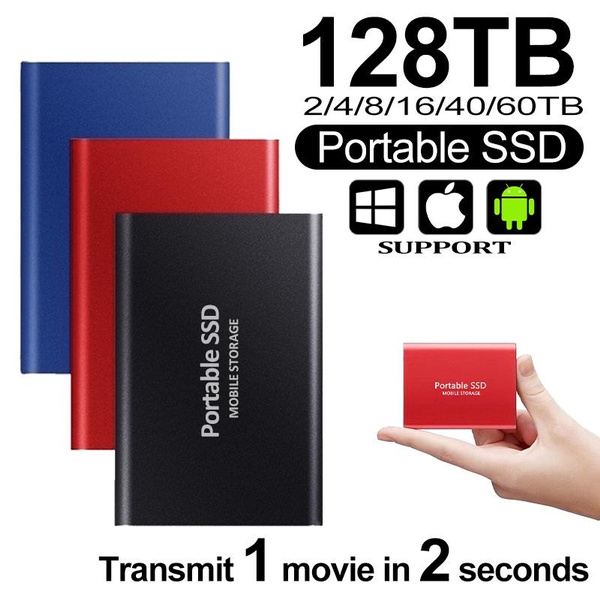 New Portable SSD 2TB 4TB 8TB 16TB External Hard Drive Type-C USB 3.0 ... New Portable SSD 2TB 4TB 8TB 16TB External Hard Drive Type-C USB 3.0 ...