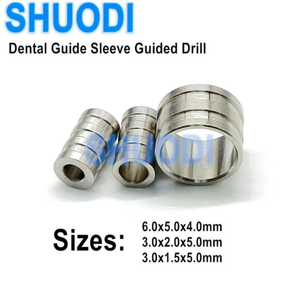 Dental Guide Sleeve Guided Drill Ring External Irrigation Depth Implant ...