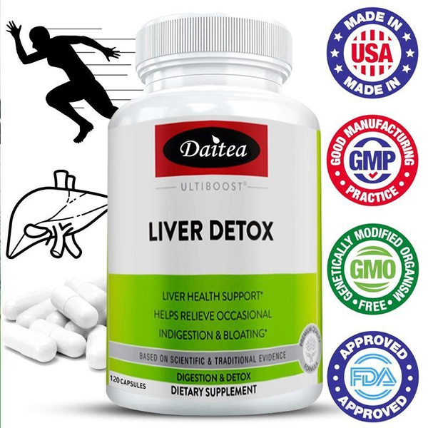 Daitea liver detoxification tablets 30/60/120 capsules | Wish