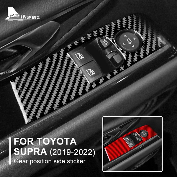 Sticker For Toyota Supra GR A90 A91 MK5 2019-2022 Car Real Carbon Fiber ...