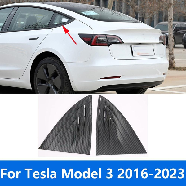 For Tesla Model 3 2016 2017 2018 2019 2020 2021 2022 2023 Chrome/Carbon ...