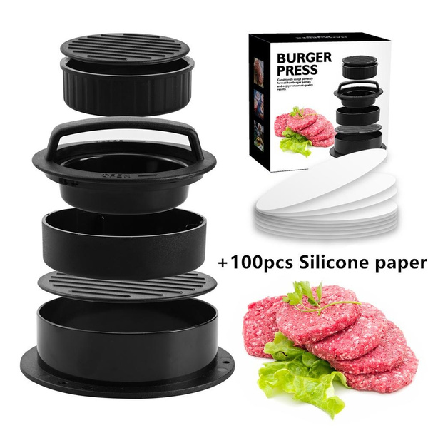 Burger Mold Hamburger Press Patty Maker Different Size Patty Molds Stuffed Burgers Press Sliders ...