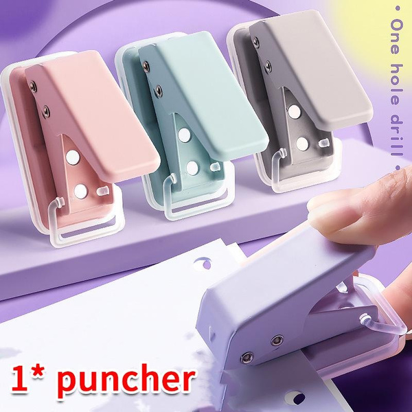 Mini Single Ring Hole Punch Round Hole Puncher Paper Punch Puncher for ...