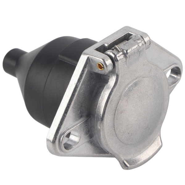 Trailer Socket, 7-Pin Trailer Plug, 7-Pole Wiring Connector for ...