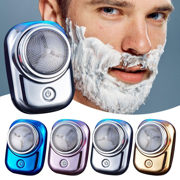 Waterproof for Travel LED Display Electric Razor for Men's Beard ...