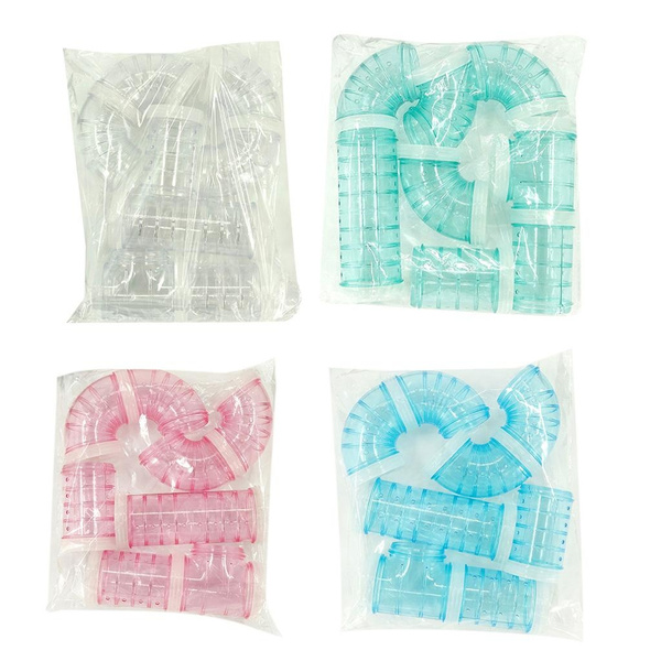 Hamsters Tube Adventure External Pipe Set Transparent Plastic Tube ...