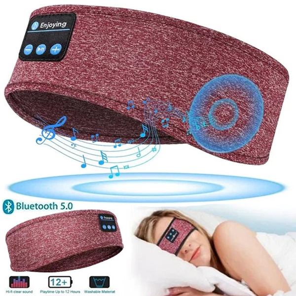 Wireless Bluetooth Earphone Sleeping Band Headphone Music Headphones ...