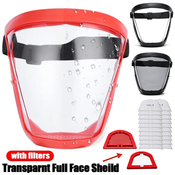 Full Face Protection Anti Droplet Mask Anti Fog Anti Splash Head Wear ...