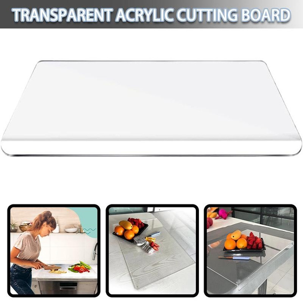 1pc Acrylic Chopping Board Non Slip Cutting Boards for Kitchen Counter ...