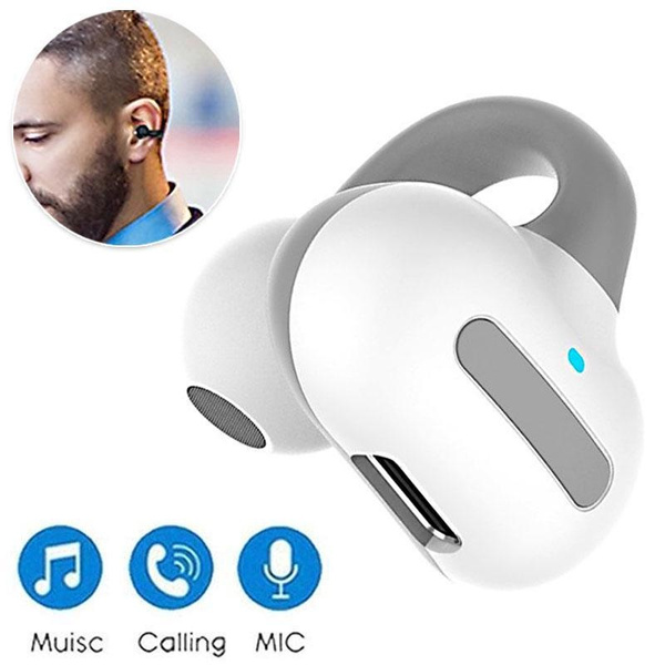 1PC Painless Wear Ear-clip Single Ear Earphone,TWS Bluetooth5.3 Noise ...