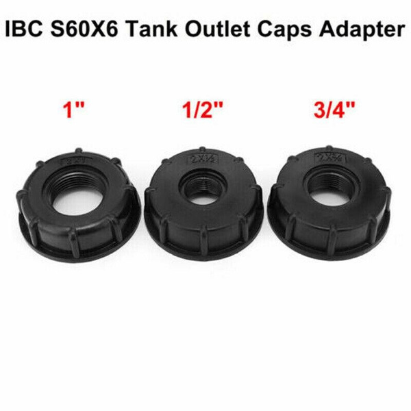 IBC Adapter Tank Container Adaptor Threaded Cap Cover Connector Part 3 ...