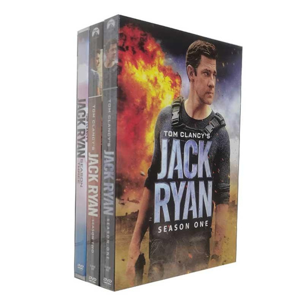 Tom Clancys Jack Ryan Complete Season 1-3 1 2 3 DVD (TV) (2018-2022) 9 ...