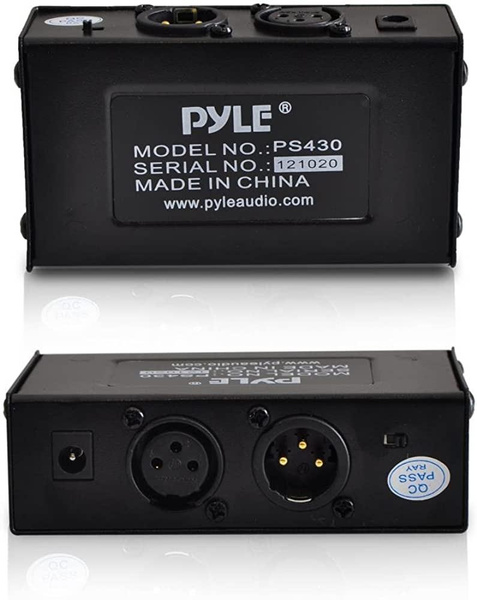 Pyle PS430 Compact 1 Channel 48V Phantom Power Supply | Wish