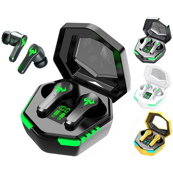 TWS Wireless Gaming Headphones with LED Digital Display, Waterproof ...