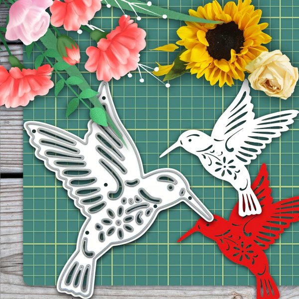Bird Metal Cutting Dies Bird Paper Cutting Scrapbook Embossing DIY ...