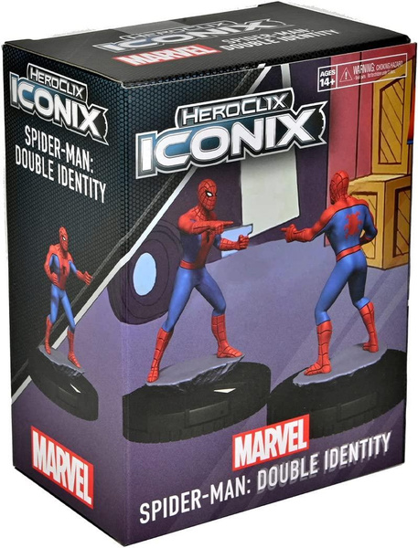 Marvel HeroClix Iconix: Spider-Man Double Identity | Wish