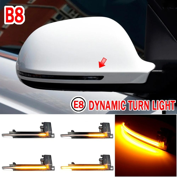 2pcs For Audi A4 A5 S5 B8 5 RS5 B8 Dynamic Scroll LED Turn Signal Light 2pcs For Audi A4 A5 S5 B8 5 RS5 B8 Dynamic Scroll LED Turn Signal Light