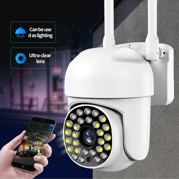 HD 1080P WiFi Camera 355° Night Vision Smart Camcorder Two-way Audio ...