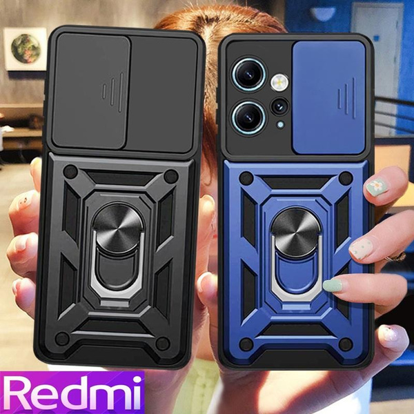 Luxury Shockproof Protector Heavy Hard Case with Metal Ring Stand for ...